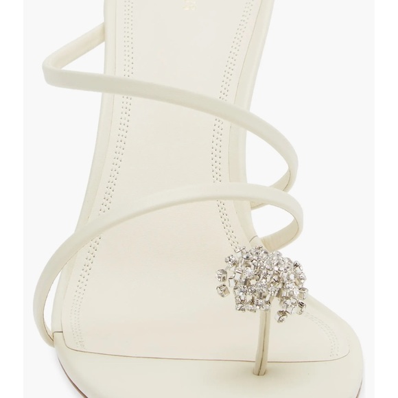 Neous | Shoes | Brand New Crystal Embellished Toe Loop Sandal Neous ...